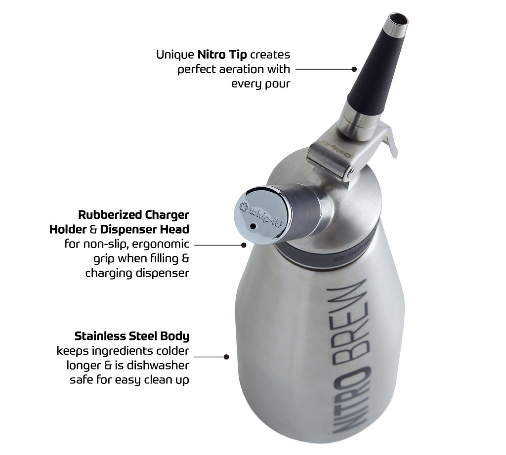Nitro Brew Dispenser, 1L – Whip-It! Brand