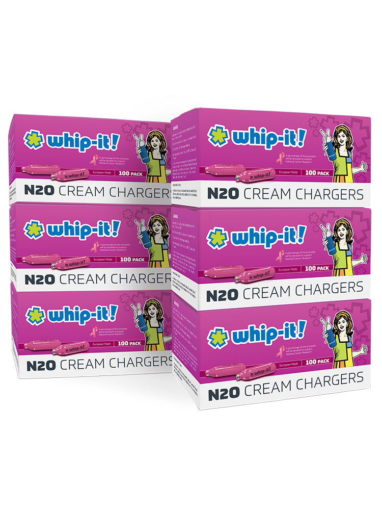 Whip-It! Pink Cream Chargers, Case of 600 – Whip-It! Brand