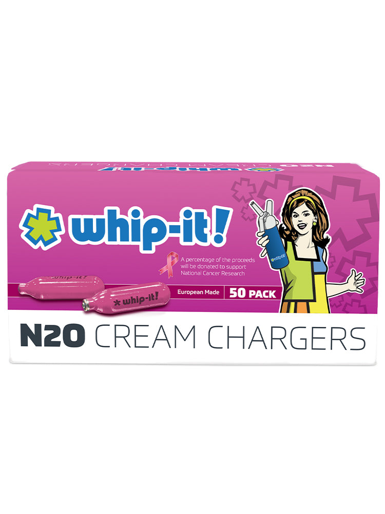 Whip It! Pink Cream Chargers – Whip-It! Brand
